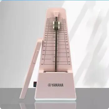 Механический метроном YAMAHA, универсальный для фортепиано, гитары, цитры и скрипки, розовый