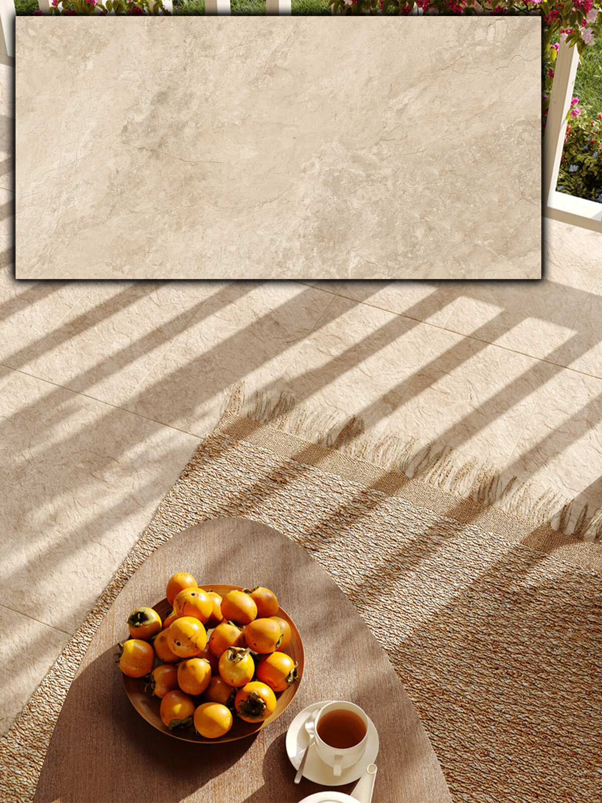 Керамогранит Cersanit Luna Бежевый 29,7x59,8, под камень, матовый, рельеф, цена за упаковку (10 плиток - 1,77 кв. м)