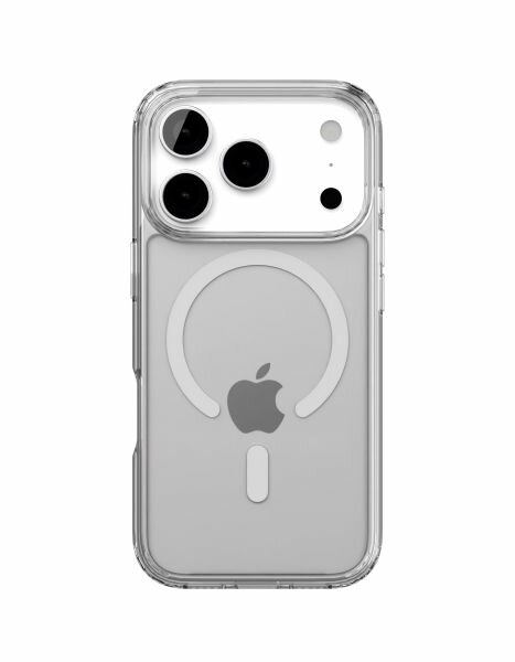 Накладка силикон VLP Lite Air Case with MagSafe для Apple iPhone 17 Pro Прозрачный