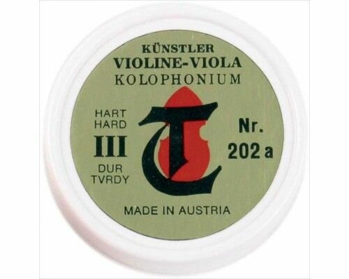 THOMASTIK Kolophonium 202A/III Kuenstler hart fuer Violine und Viola, канифоль для скрипки