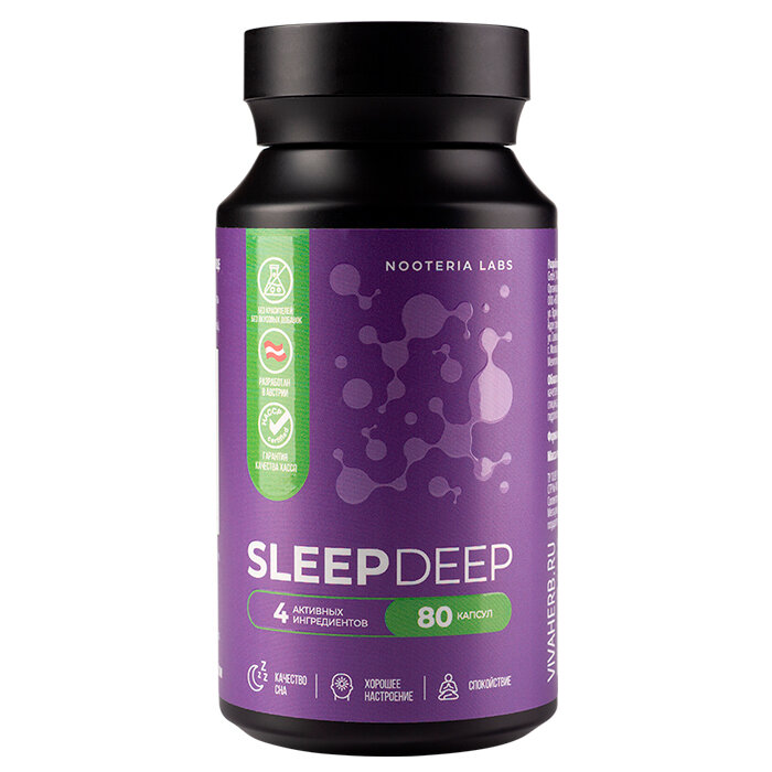 NOOTERIA LABS слип ДИП N80 капс массой 740мг