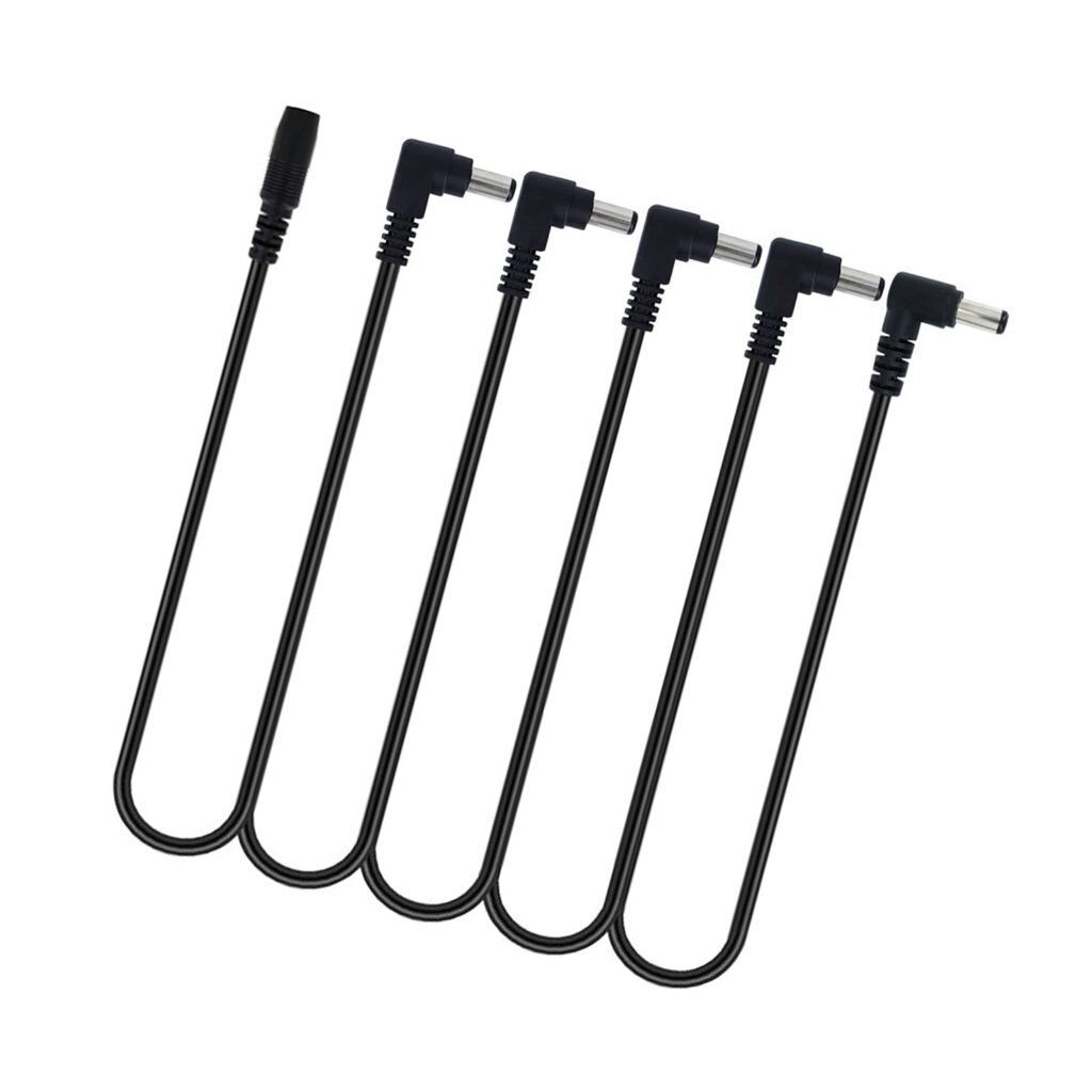 Адаптер питания 9V для гитарных эффектов с кабелем Daisy Chain 5 в 1