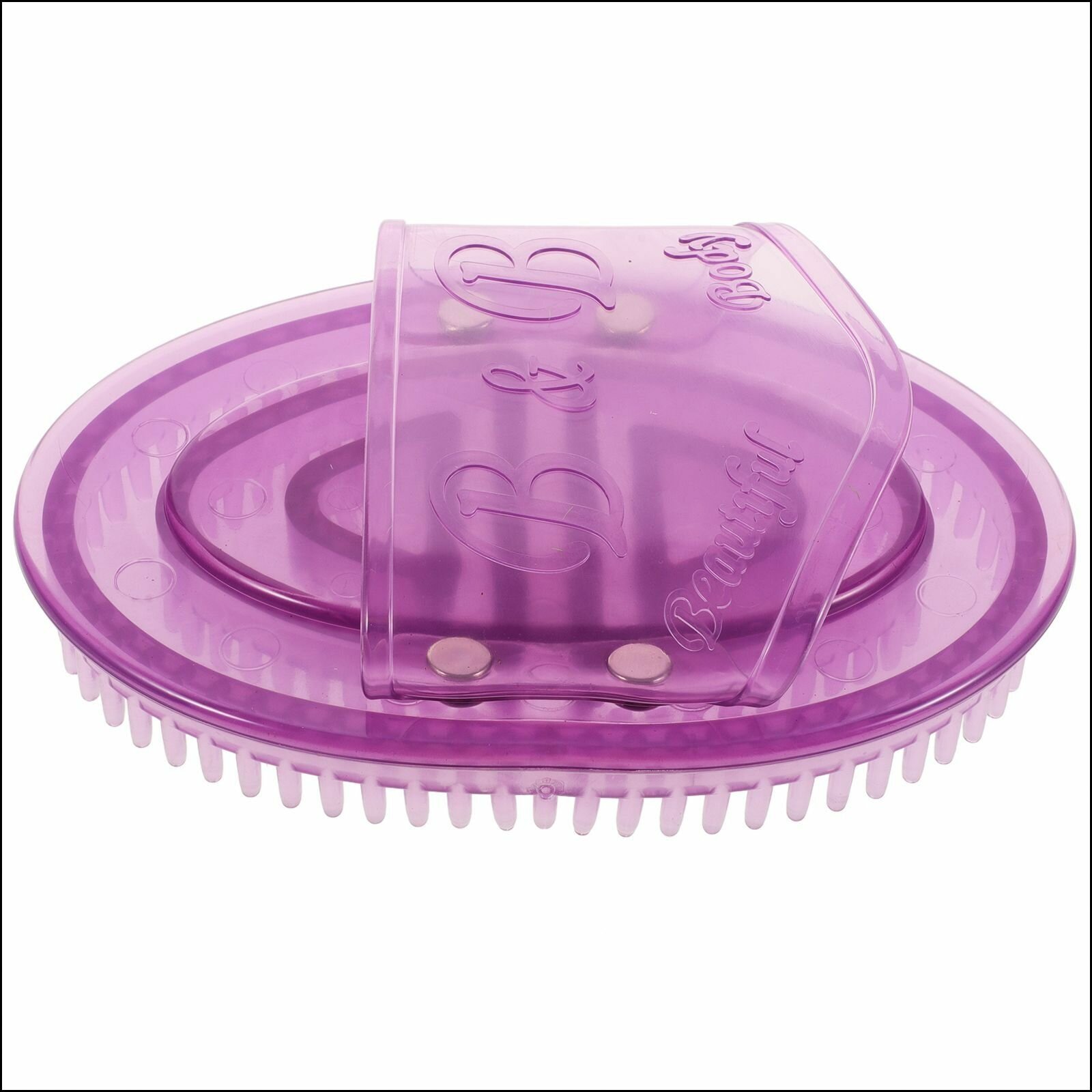 Силиконовая массажная щетка для антицеллюлитного массажа в домашних условиях 15,00 10,00 4,00см