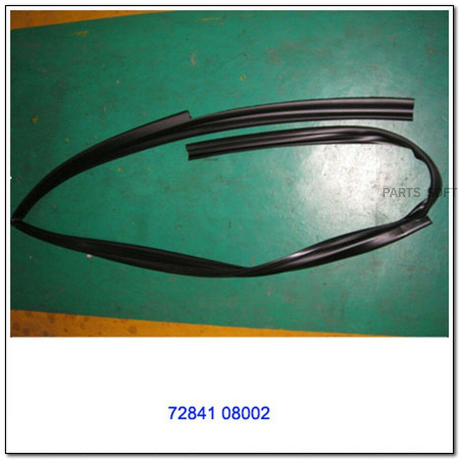 Уплотнитель стекла двери передней правой от официального дистрибьютора, SSANG YONG, артикул 7284108002