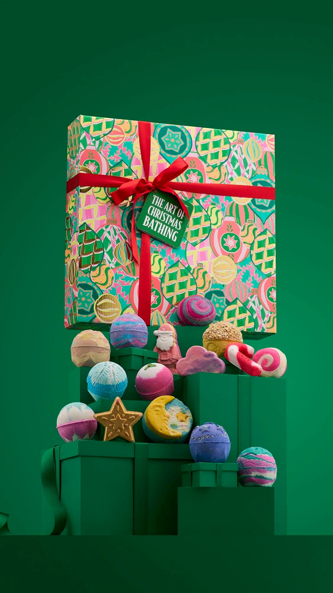 Набор бомбочек LUSH "Season's Greetings", для ванны, 15 штук