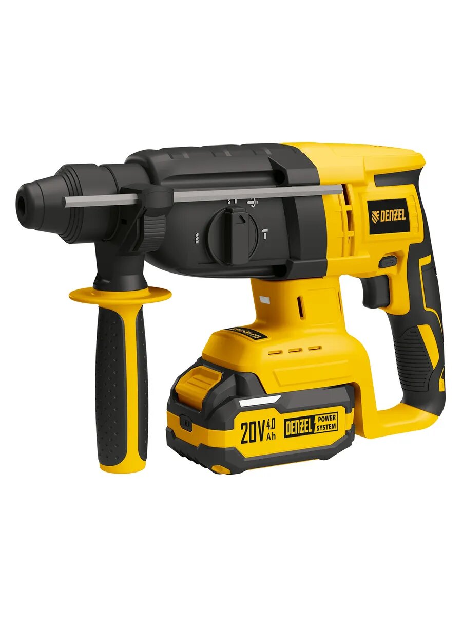 Перфоратор аккумуляторный бесщет. RHH-BL-20-, DENZEL, 26707