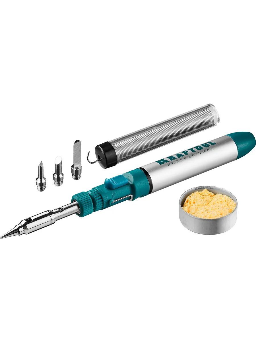 SolderGas, 70 B, 30 - 70 Вт, 1300°С, горелка, фен, набор 8