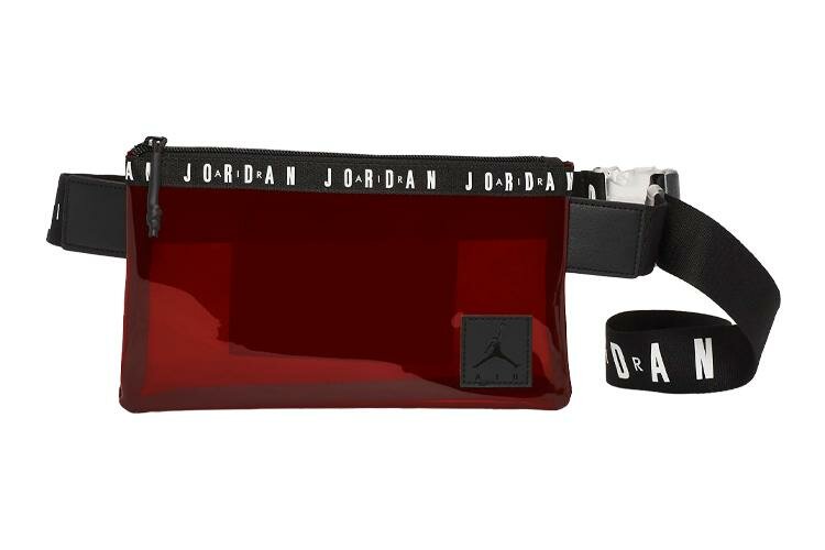 Сумка Jordan Полиуретановая поясная кроссбоди-сумка Regular Unisex Red