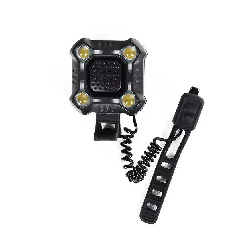 Электрический Звонок Для Велосипеда С USB-зарядкой, Фонарь Для Велосипеда И Самоката, Электронный Звуковой Сигнал Для Велосипеда