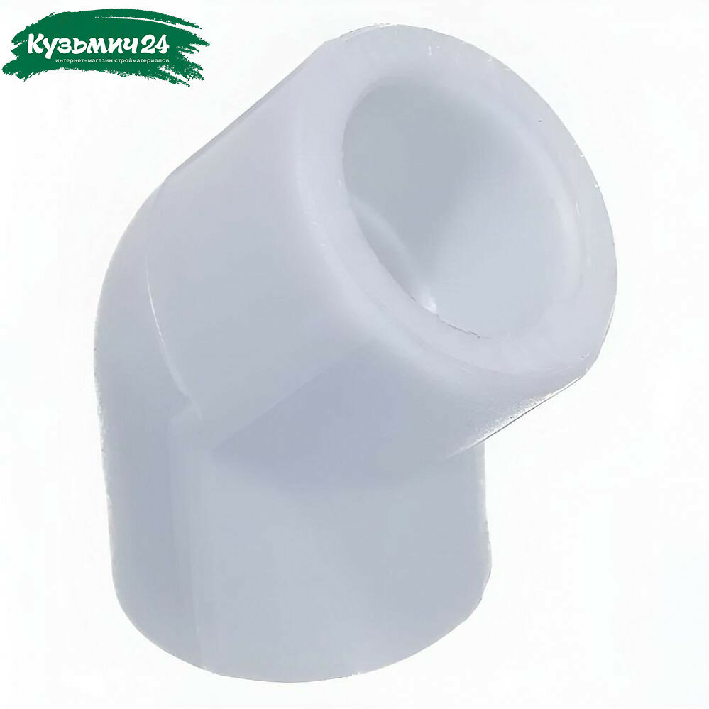 Угол полипропиленовый 45 гр. Pro Aqua PA13514P 40х40 мм, белый