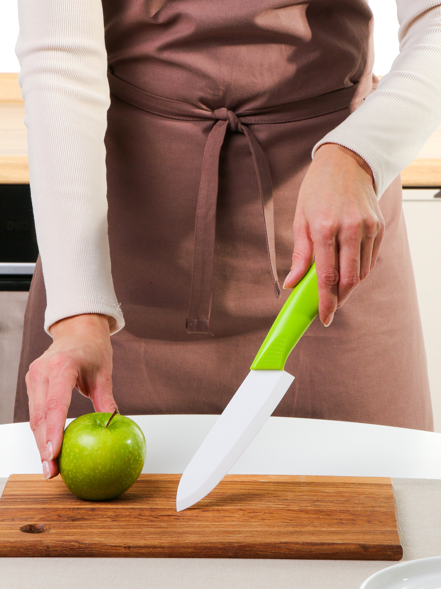 Нож кухонный Daniks, Ceramic, универсальный, керамика, 15 см, рукоятка пластик