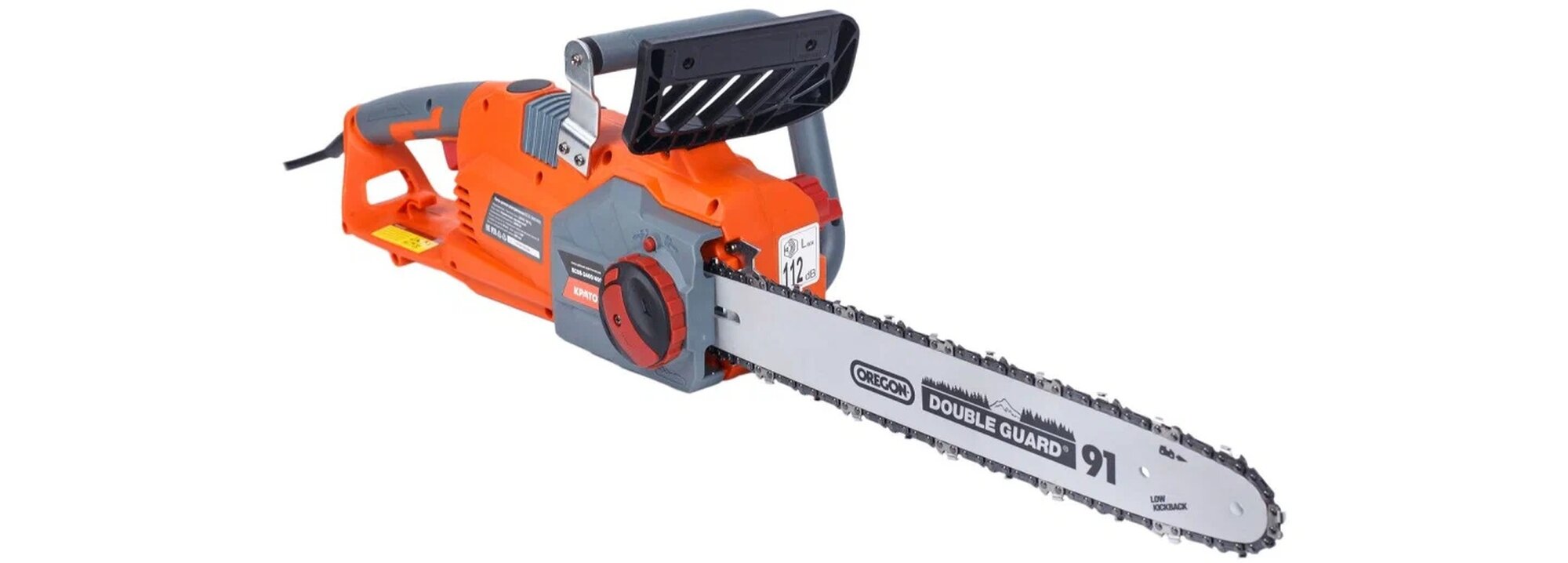 Цепная пила Кратон "Зверь Машина" ECSS-2400/400, 2400 Вт, длина шины 40 см