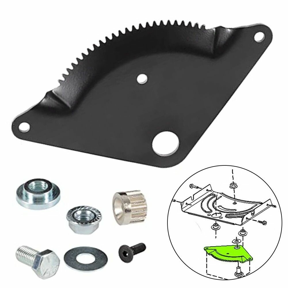Комплект рулевого механизма 532194732 для Craftsman 194732 Секторная пластина 587738906 Шестерня