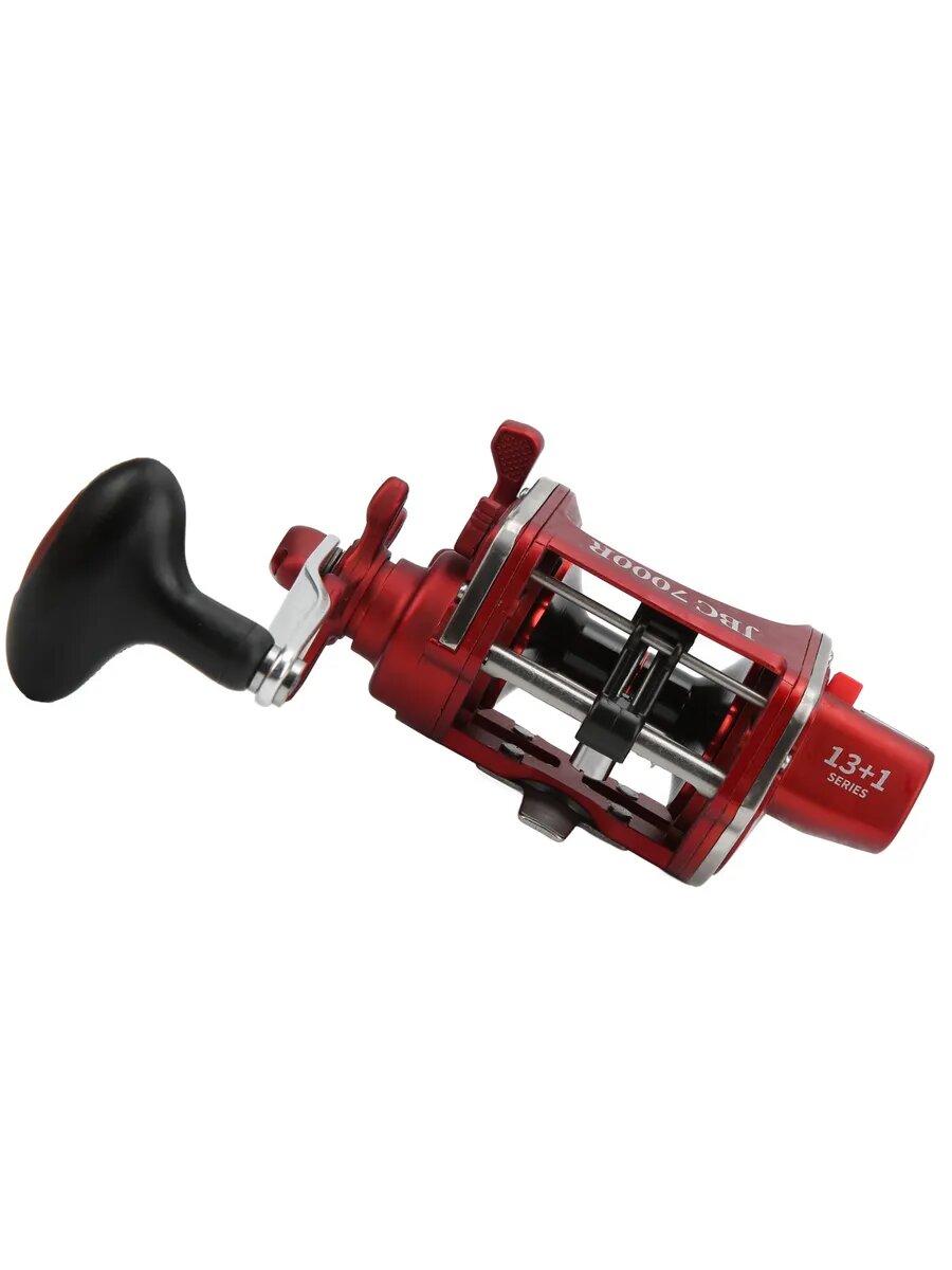 Рыболовная катушка с соотношением 4,3:1, барабанная катушка