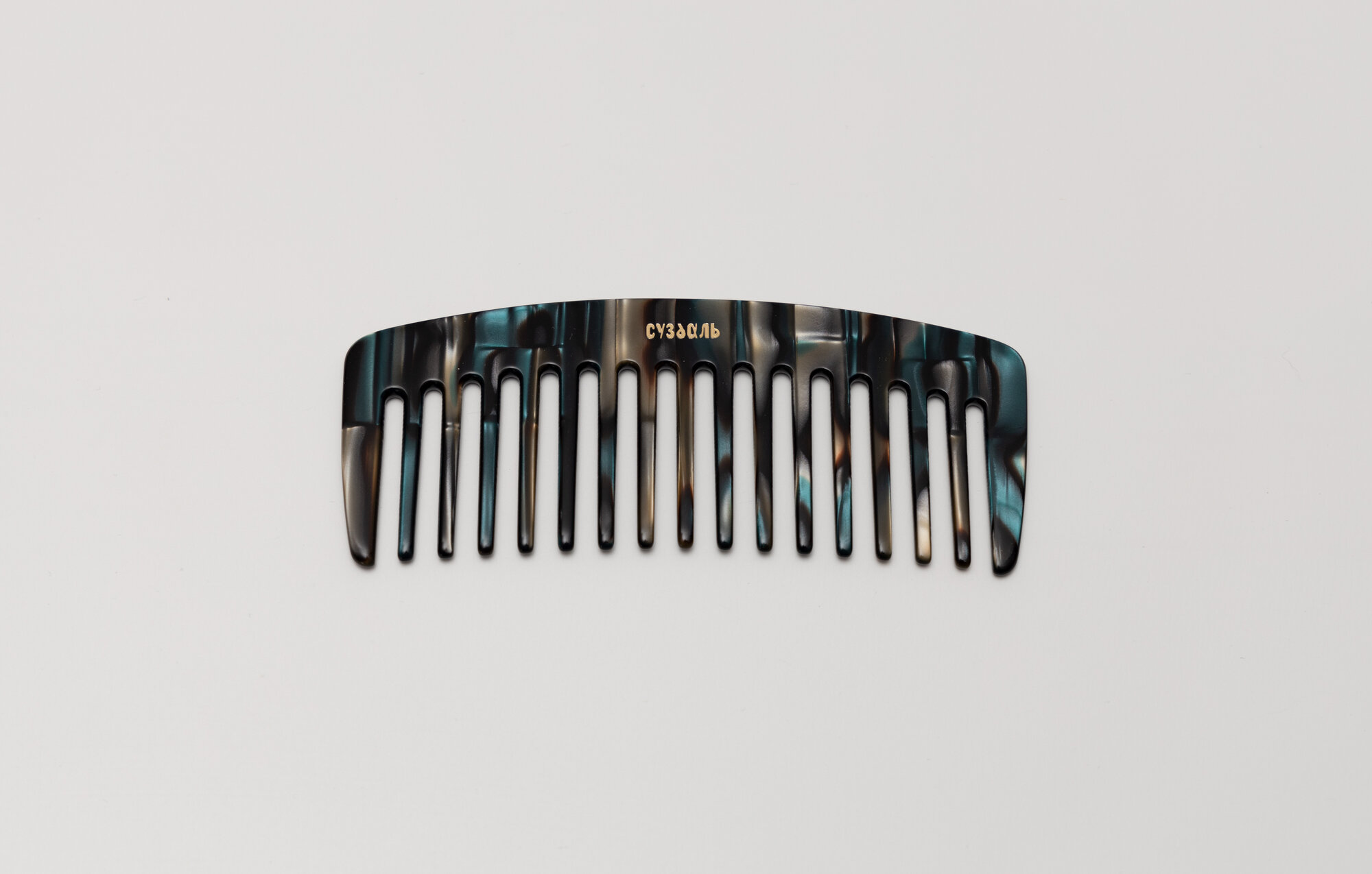 Гребень O.D.L. «Суздаль», ацетат, полированный, ручной работы