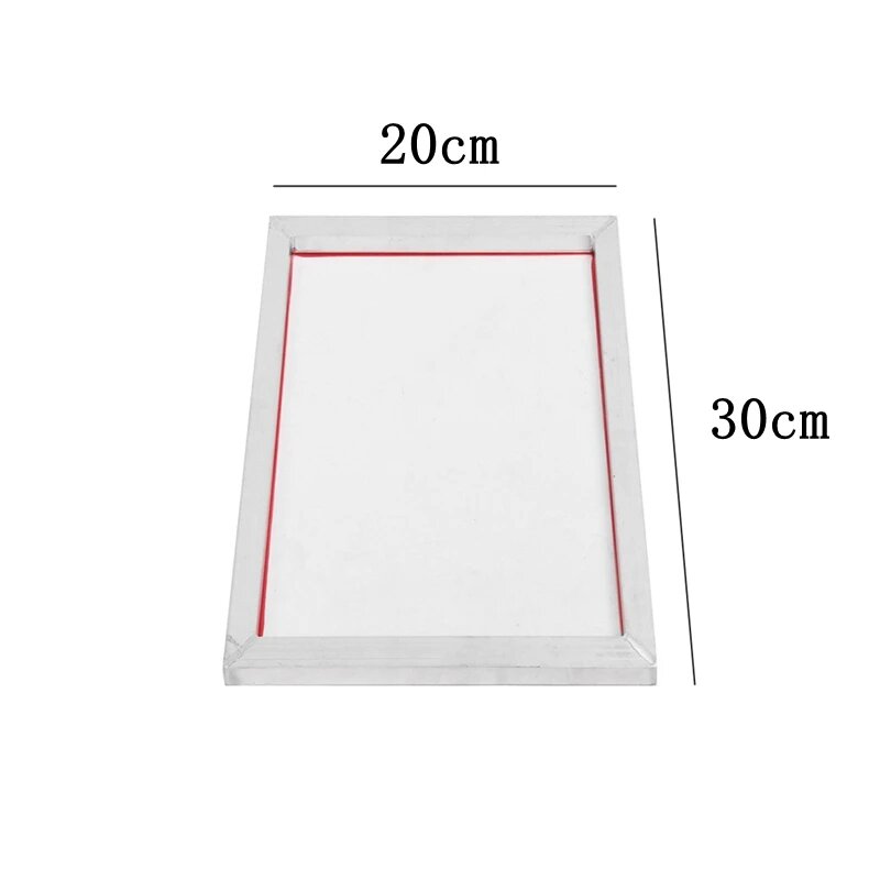 Рамка для шелкографии алюминиевая 20х30/30х40 см 100T(250M), Outer Size 20x30cm