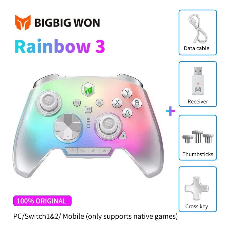BIGBIGWON Rainbow 3 геймпад, цвет Rainbow 3