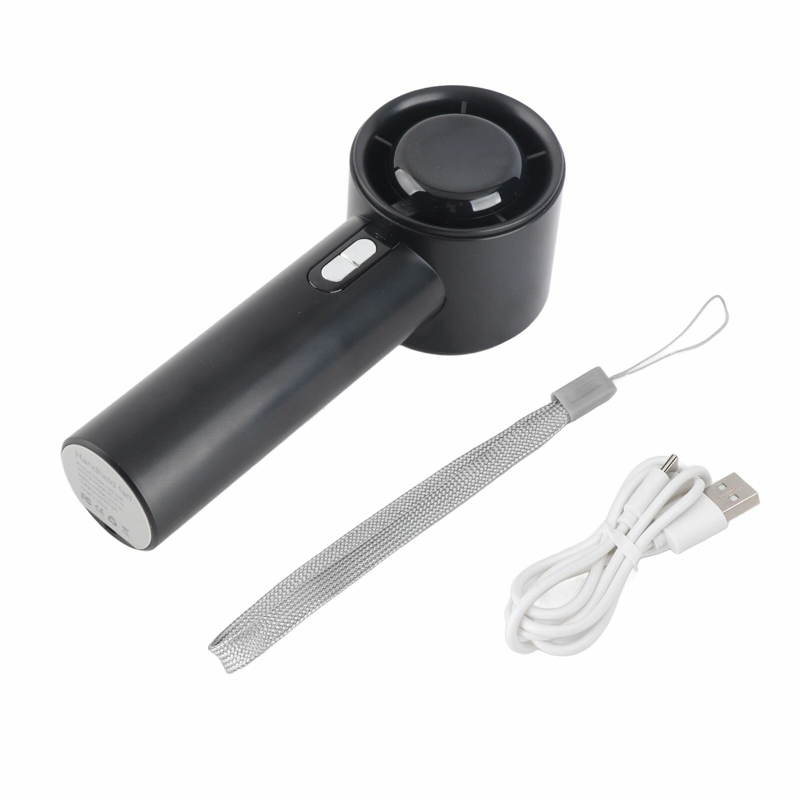 Турбо-вентилятор с цифровым дисплеем 100 скоростей USB черный