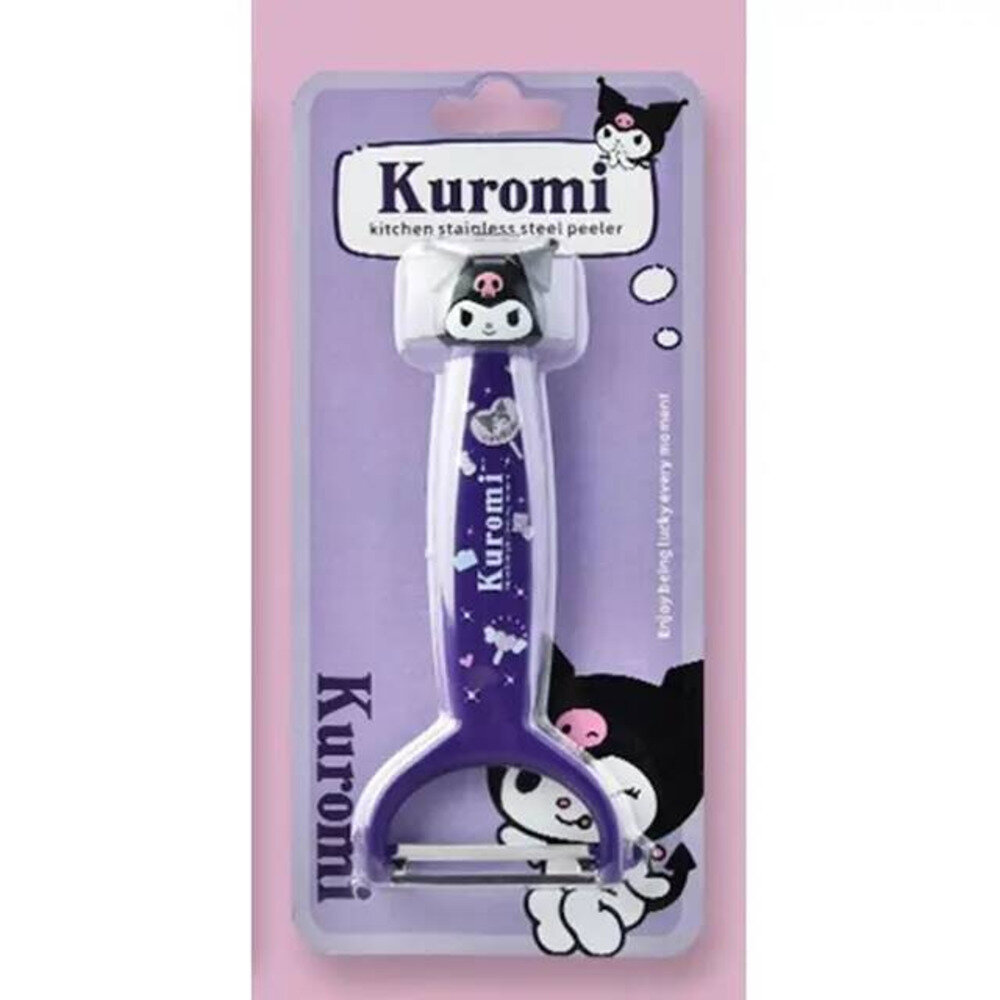 Новый мультяшный Hello Kitty, милый японский нож для чистки овощей и фруктов из нержавеющей стали, кухонный нож для чистки фруктов и овощей Cinnamoroll.