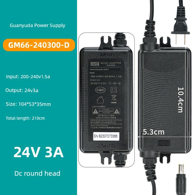 Оригинальный блок питания GVE Guanyuda для очистителя воды, трансформатор 220В в 24В DC, 1.6A, для диспенсера воды Qin