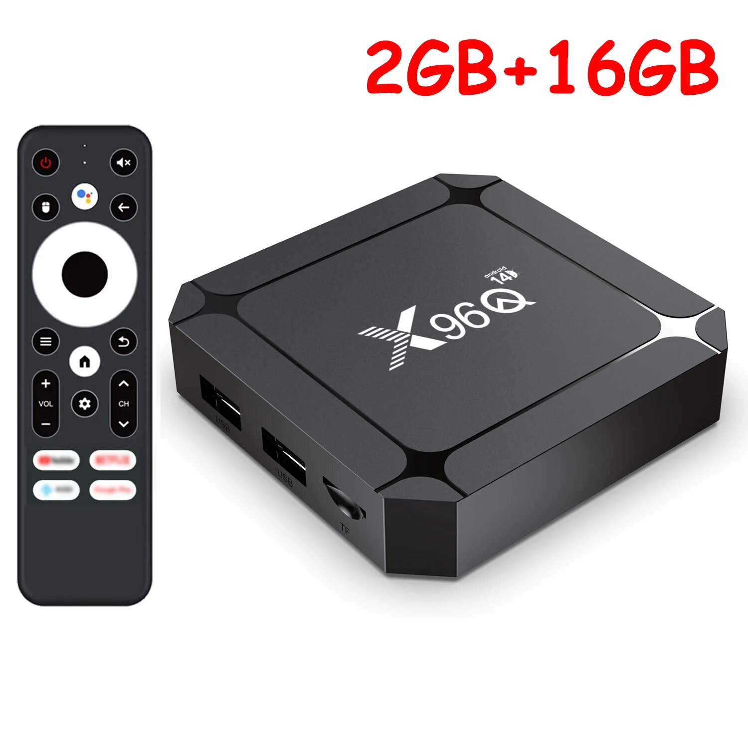 SZILBZ Smart TV Box X96Q Android 14 Европейская вилка (EU Plug)