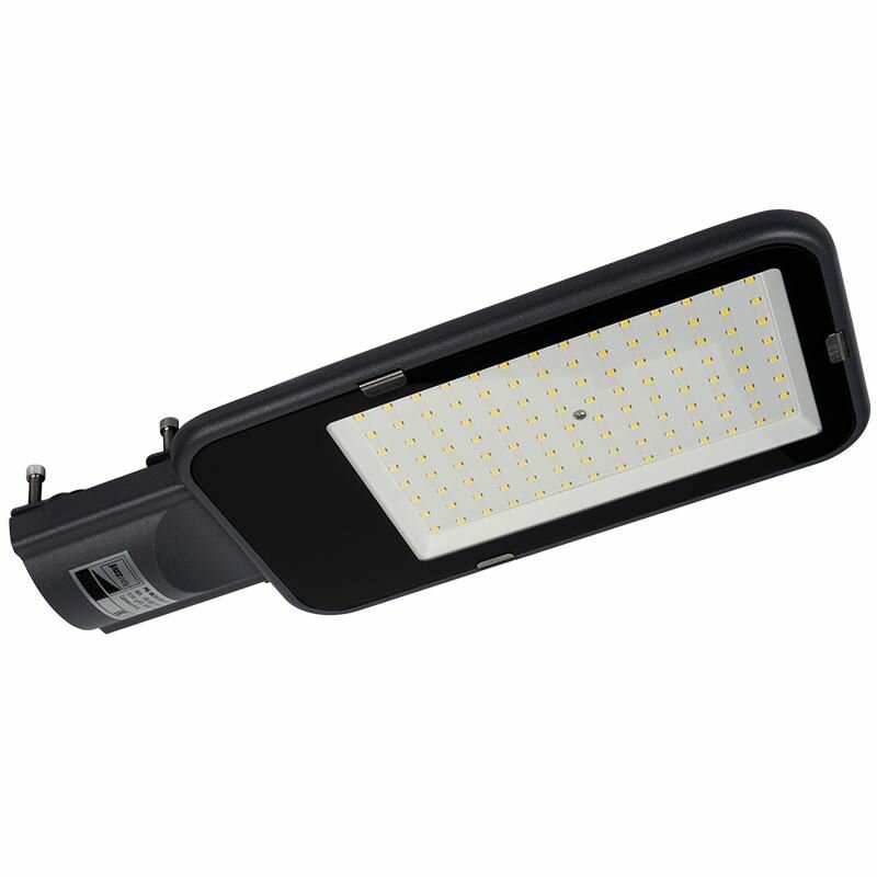 Светильник светодиодный Jazzway консольный, ДКУ-80 Вт, 5000К, 8800 Лм, IP65, серый