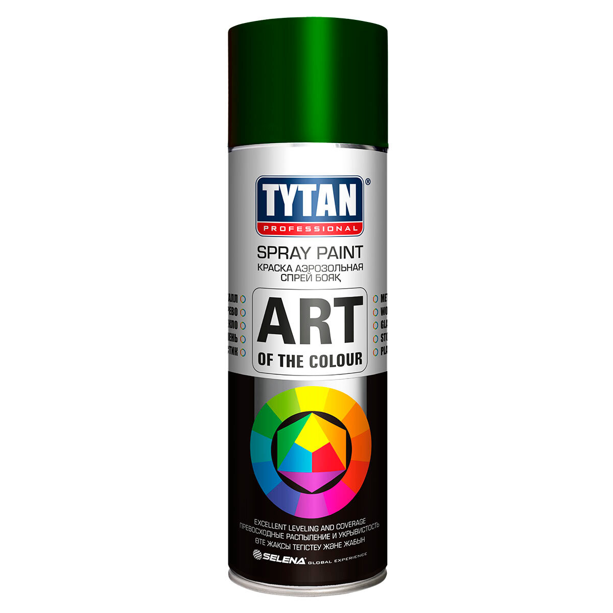 Краска TYTAN PROFESSIONAL ART OF THE COLOR аэрозольная RAL6005, темно-зеленый 400мл