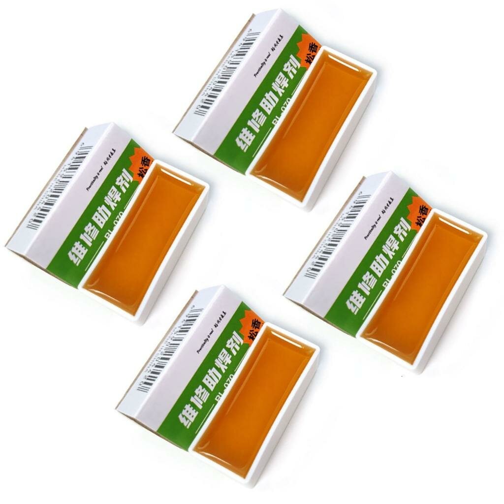 Флюс-канифоль для паяльника, 4 шт.