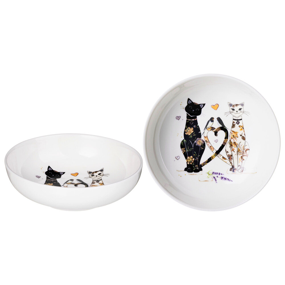 Набор розеток lefard лавандовые коты 2 шт. 11*3,5 см KSG-425-179