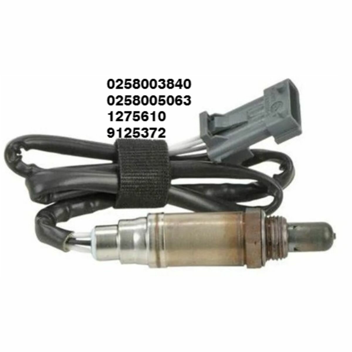 Подходит для заднего кислородного датчика Volvo 0258003840; 0258005063, 1275610; 9125372