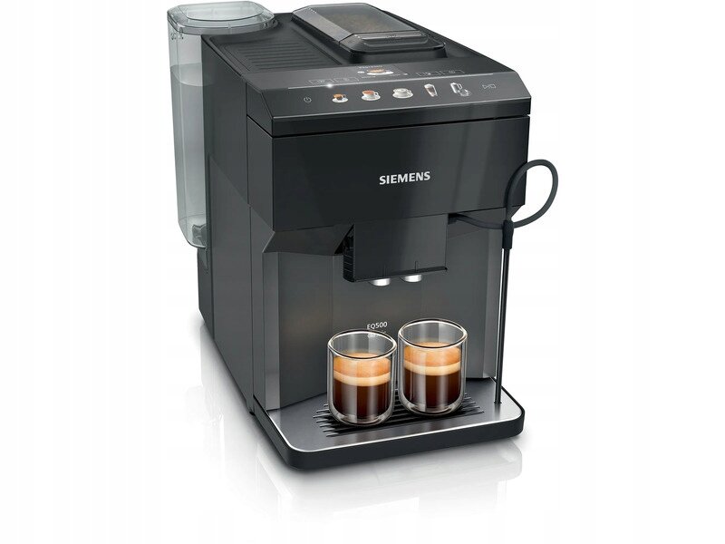 Кофемашина Siemens TP513R09 EQ.500, сенсорный дисплей, керамический помол зерен