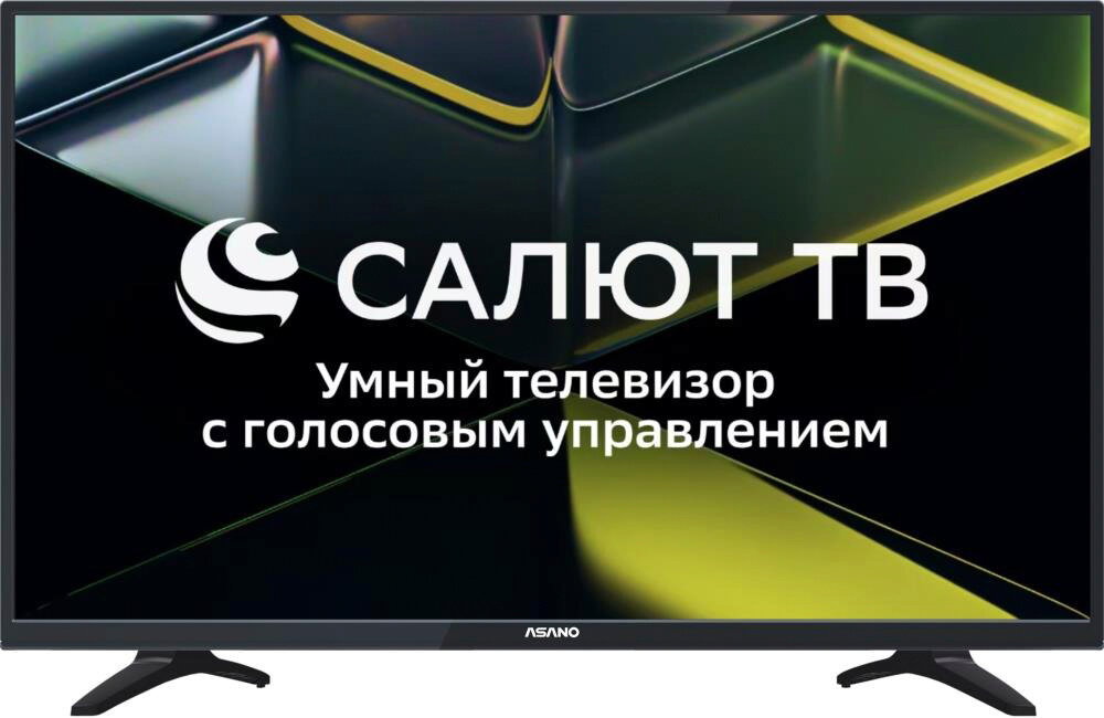 Телевизор Asano 32LH5010T, 1366х768, 32", голосовое управление, чёрный