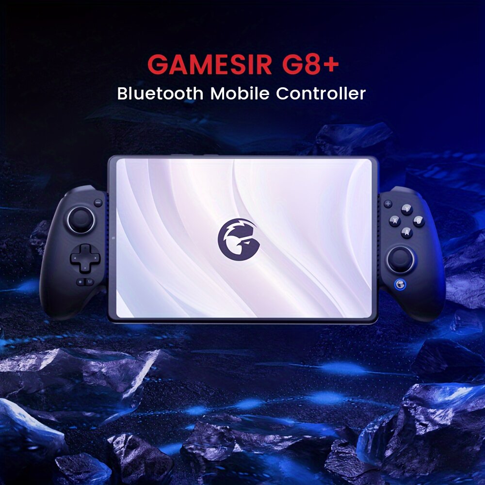GameSir G8 Plus беспроводной мобильный игровой контроллер для Switch, iOS, Android и планшетов, беспроводной геймпад с джойстиками и триггерами на эффекте Холла