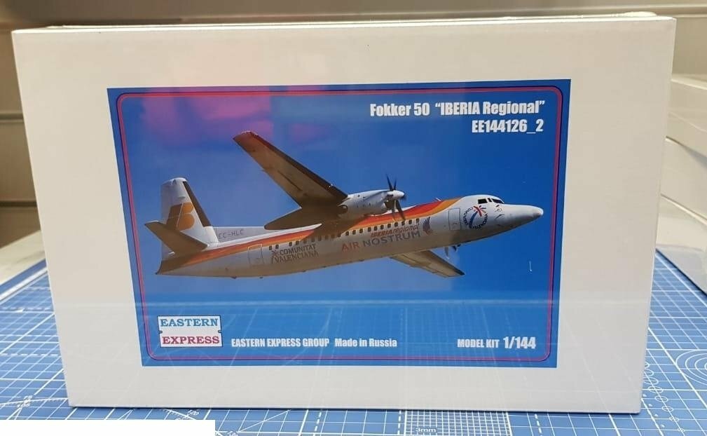 ЕЕ144126_2 Пас. самолет Fokker F-50 IBERIA Regional
