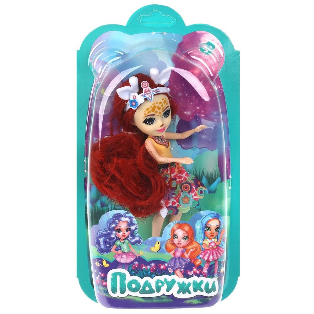 Кукла 15 см. Подружки, ноги сгибаются, Лань, Карапуз B2092717-ENC-RU (144)