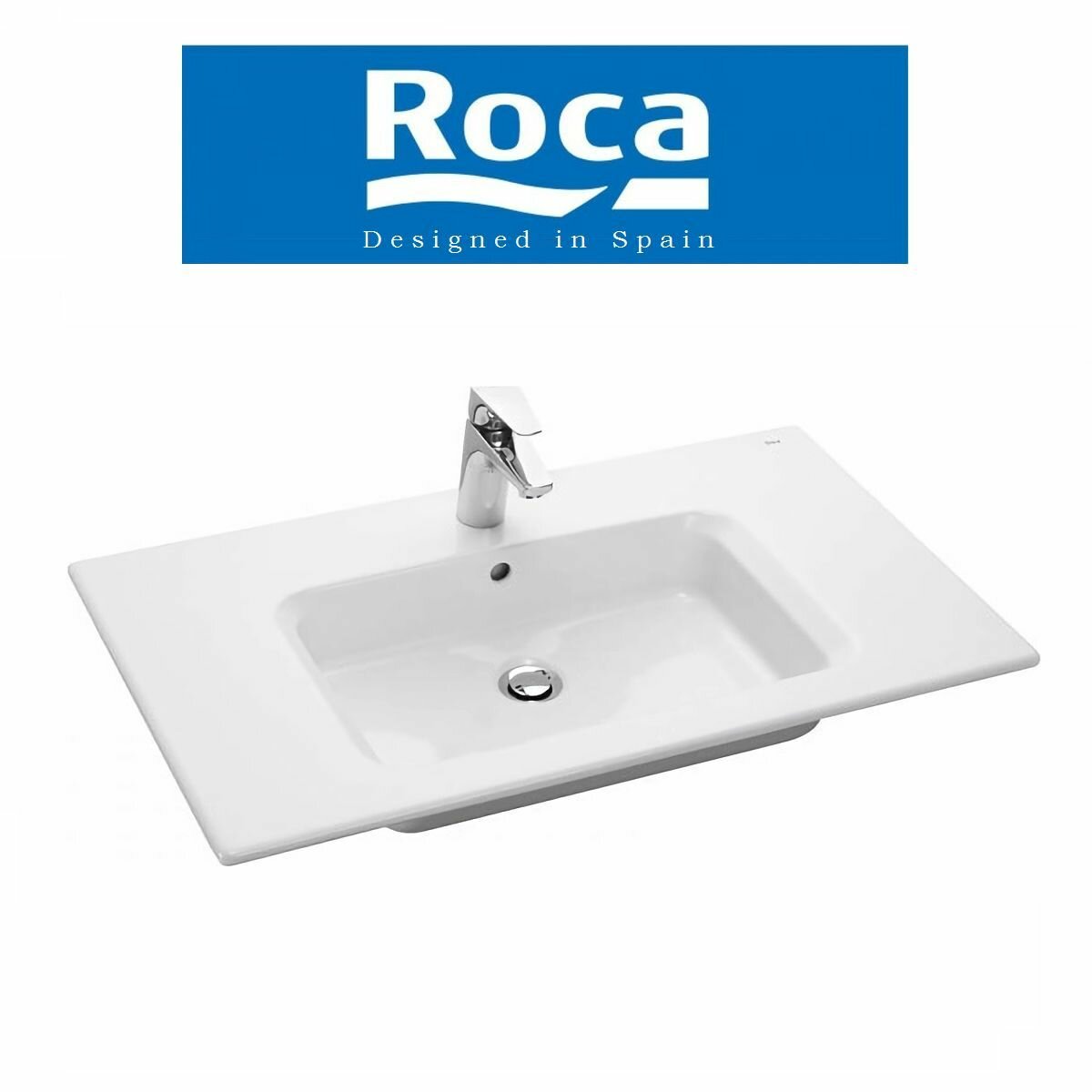 Раковина накладная Roca The Gap 80