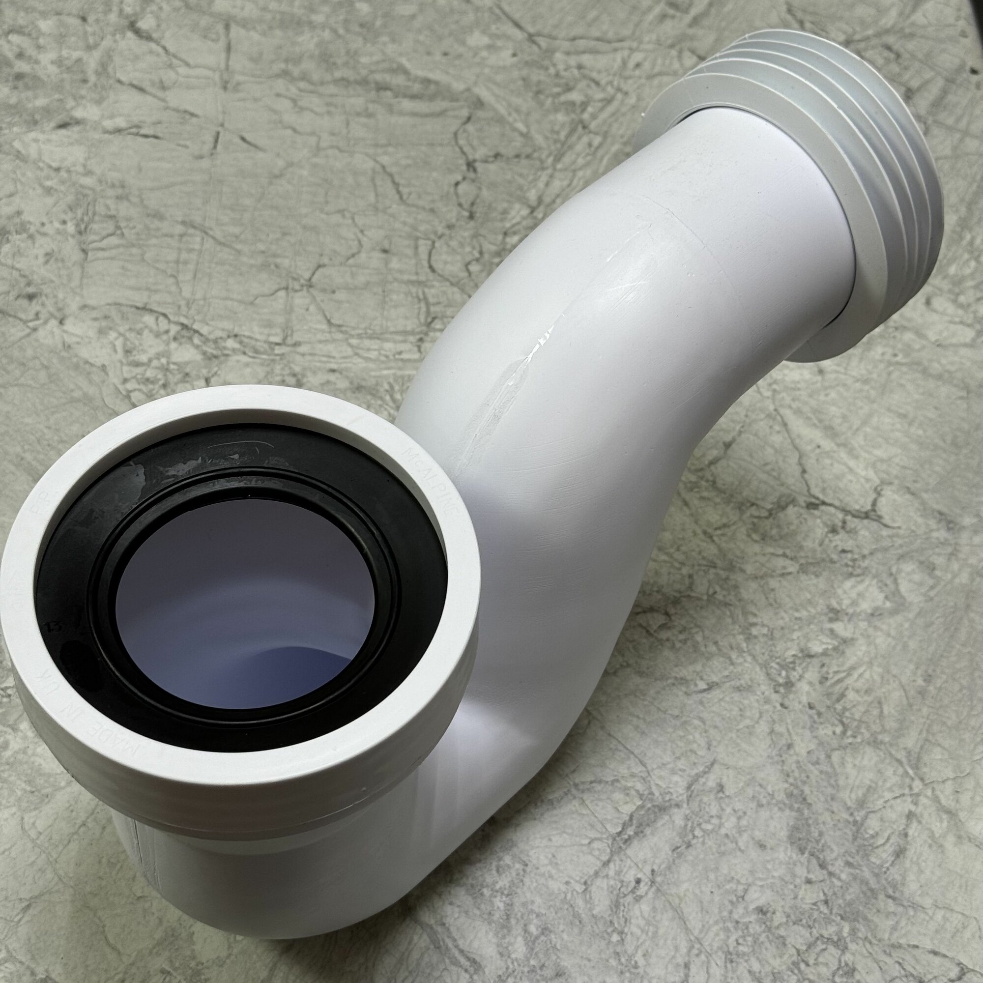 Фановая труба с гидрозатвором и манжетой L280мм, H207мм McAlpine MRWC43