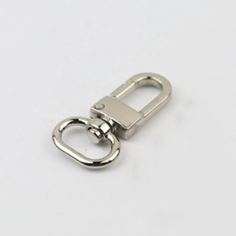 Металлические поворотные крючки-карабины CLOXY 3 размеров ID14mm, silver