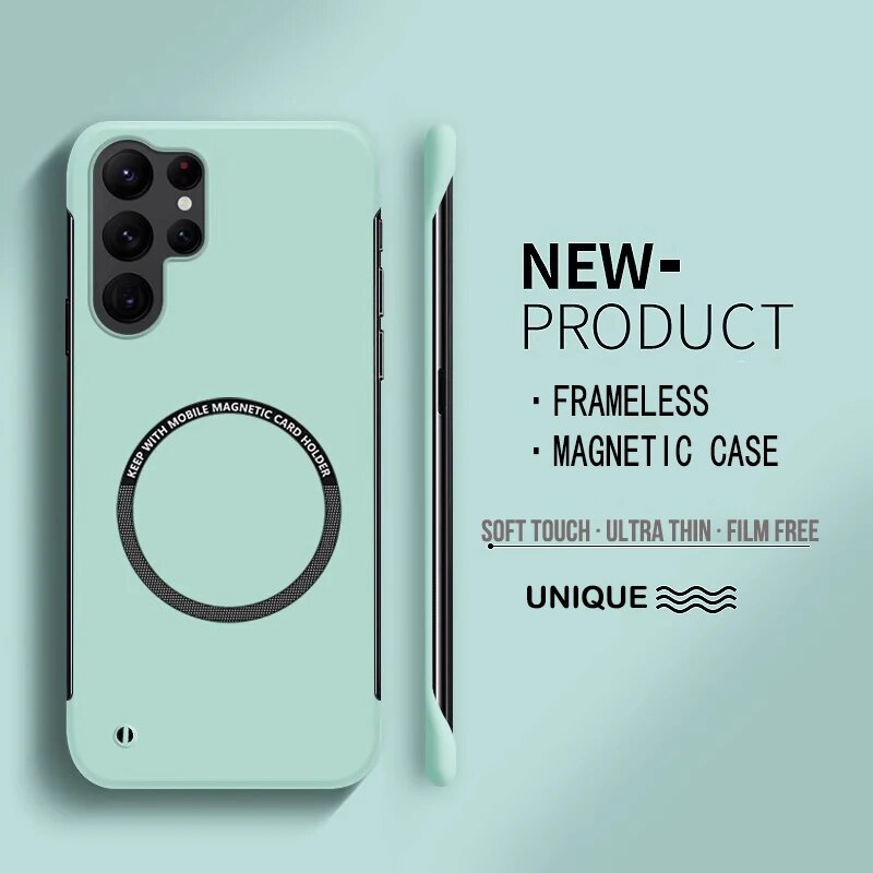 Чехол Magnetic Frameless Mint для Samsung Galaxy S24 Plus