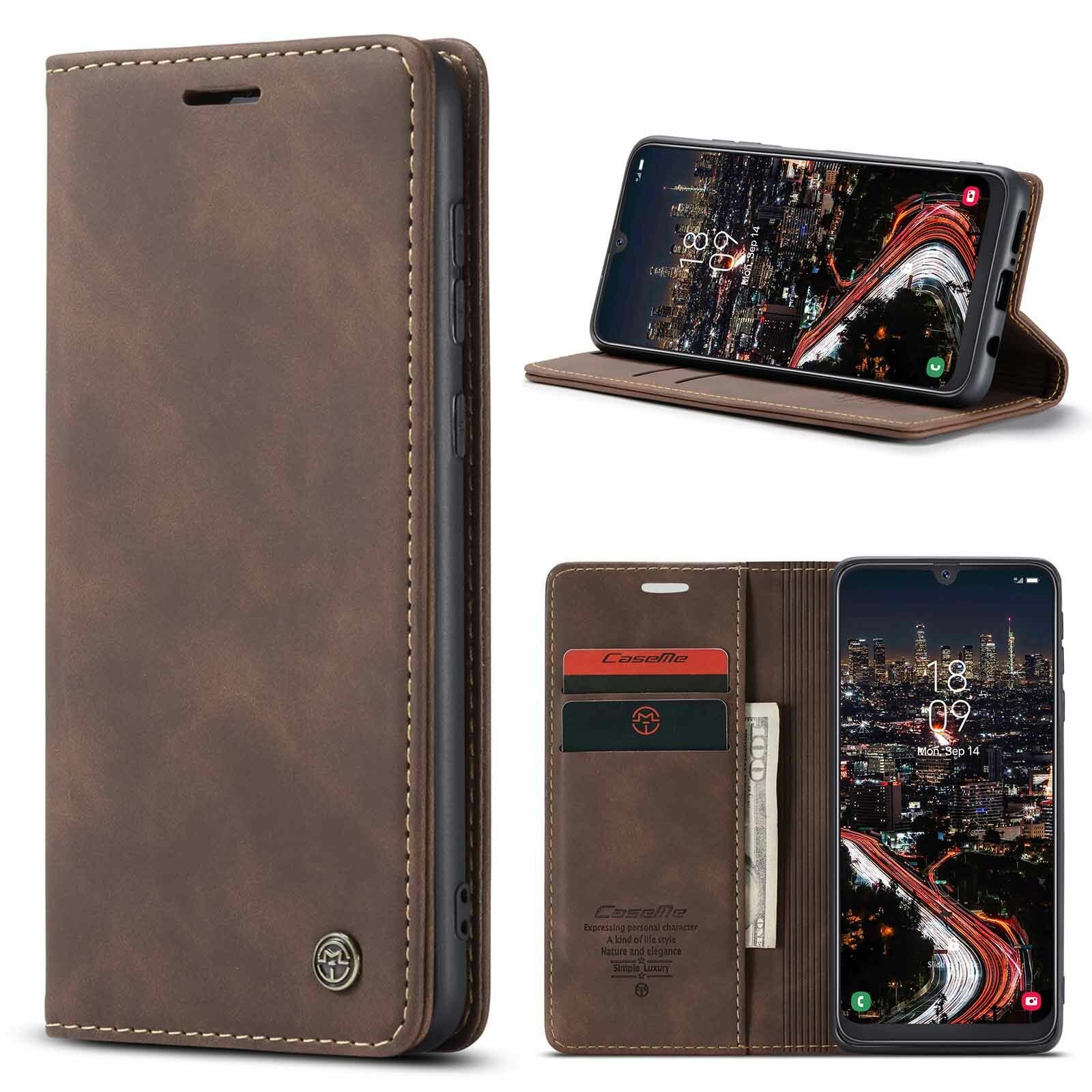 Подходит для Samsung Galaxy A50 A50s A30s /Самсунг Галакси А50 А50S А30S кронштейн ретро - PU магнитное затвор сейсмостойкий кожаный чехол