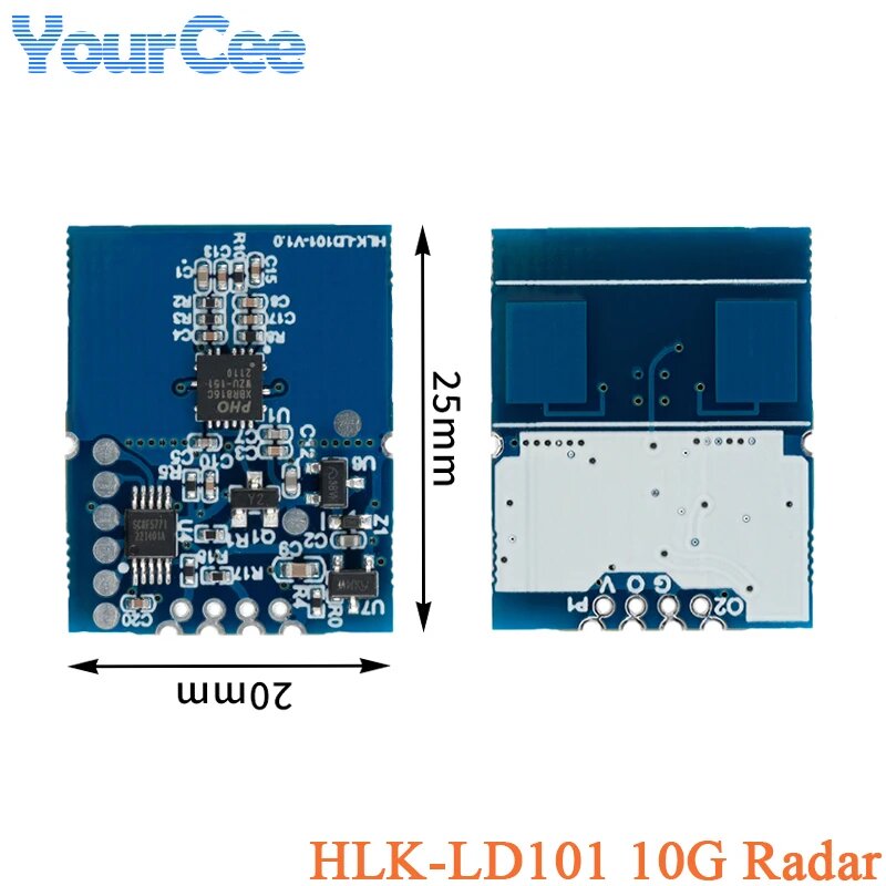 Радарный датчик движения HLK-LD101, 10шт