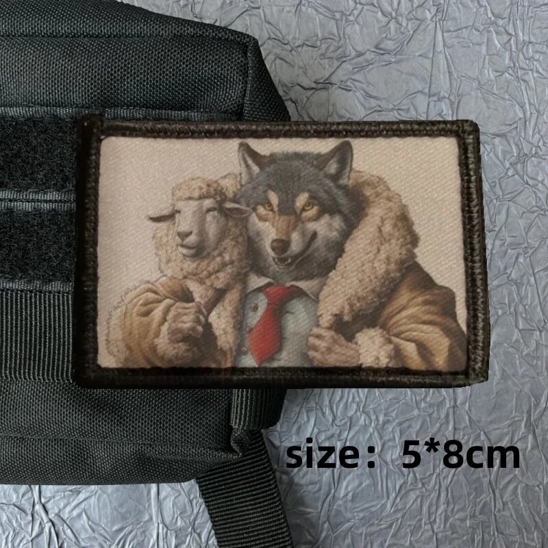 Тактические нашивки "Волк в овечьей шкуре"