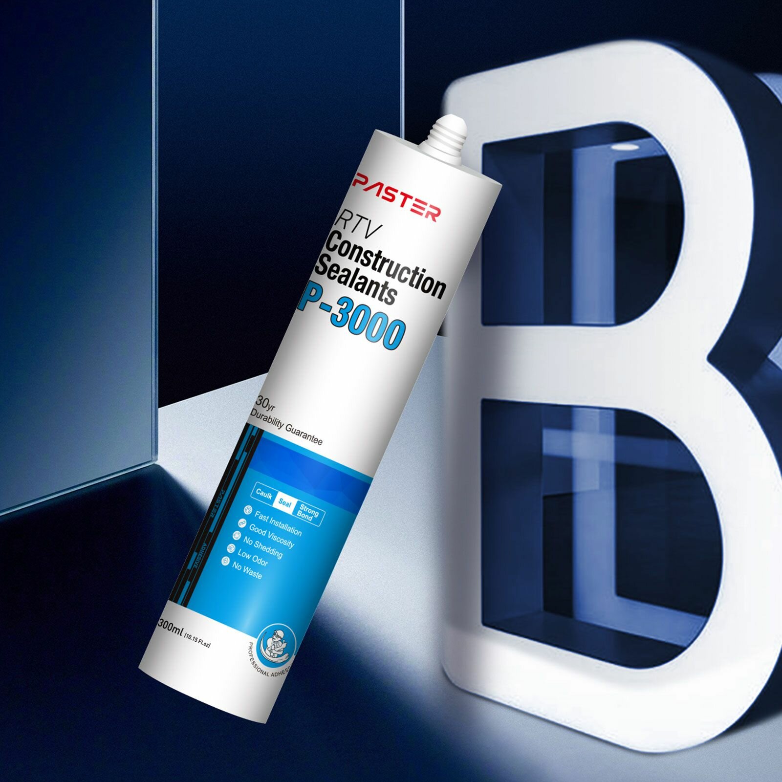 Клей полимерный белый для вывесок Р-3000А