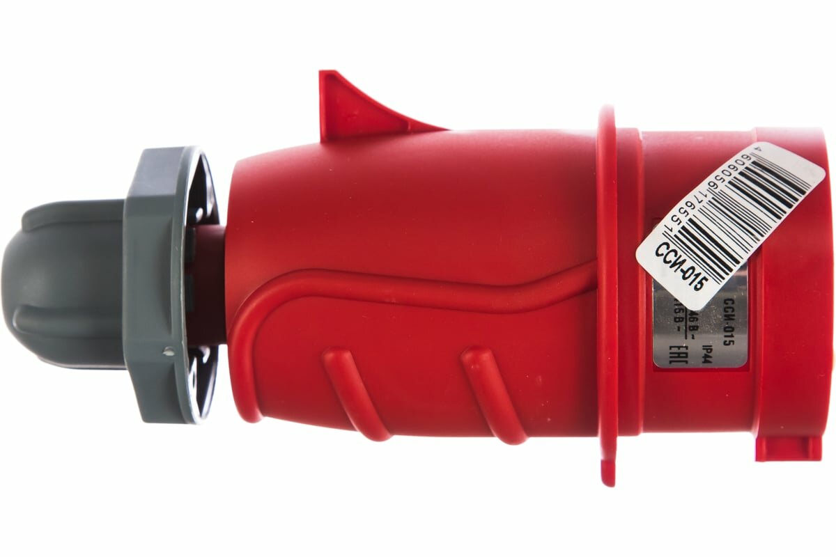 IEK MAGNUM ССИ-015 Переносная вилка 16А 3P+PE+N 380В IP44 защита и надёжность 4720399