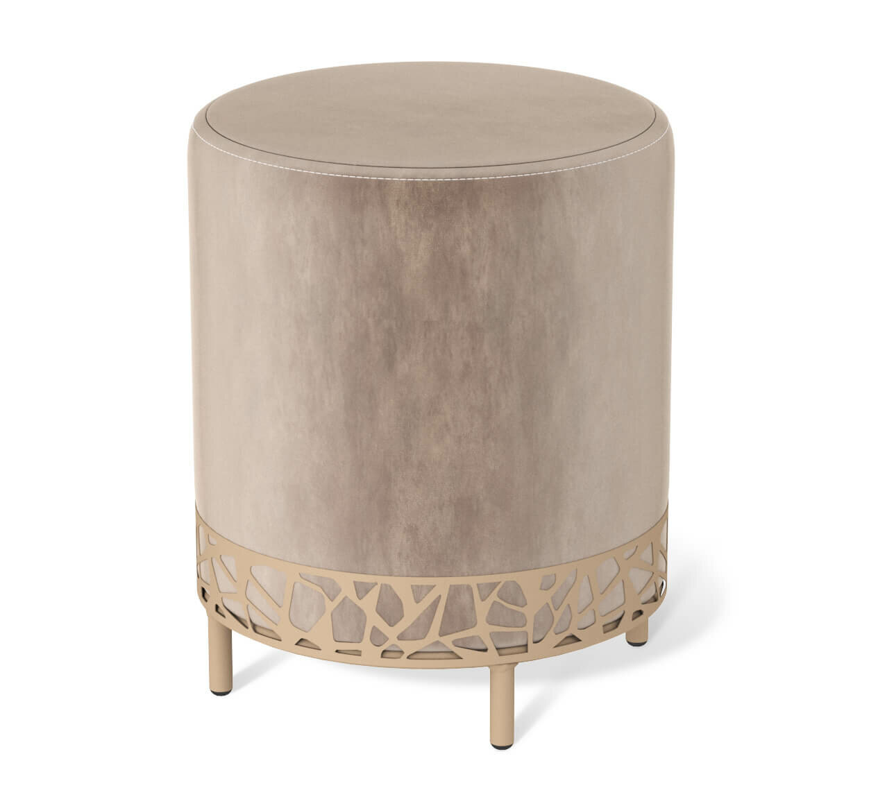 Банкетка Sheffilton SHT-B20-1 Латте/кофейный Размеры: Высота 355мм Глубина 450мм Ширина 355мм