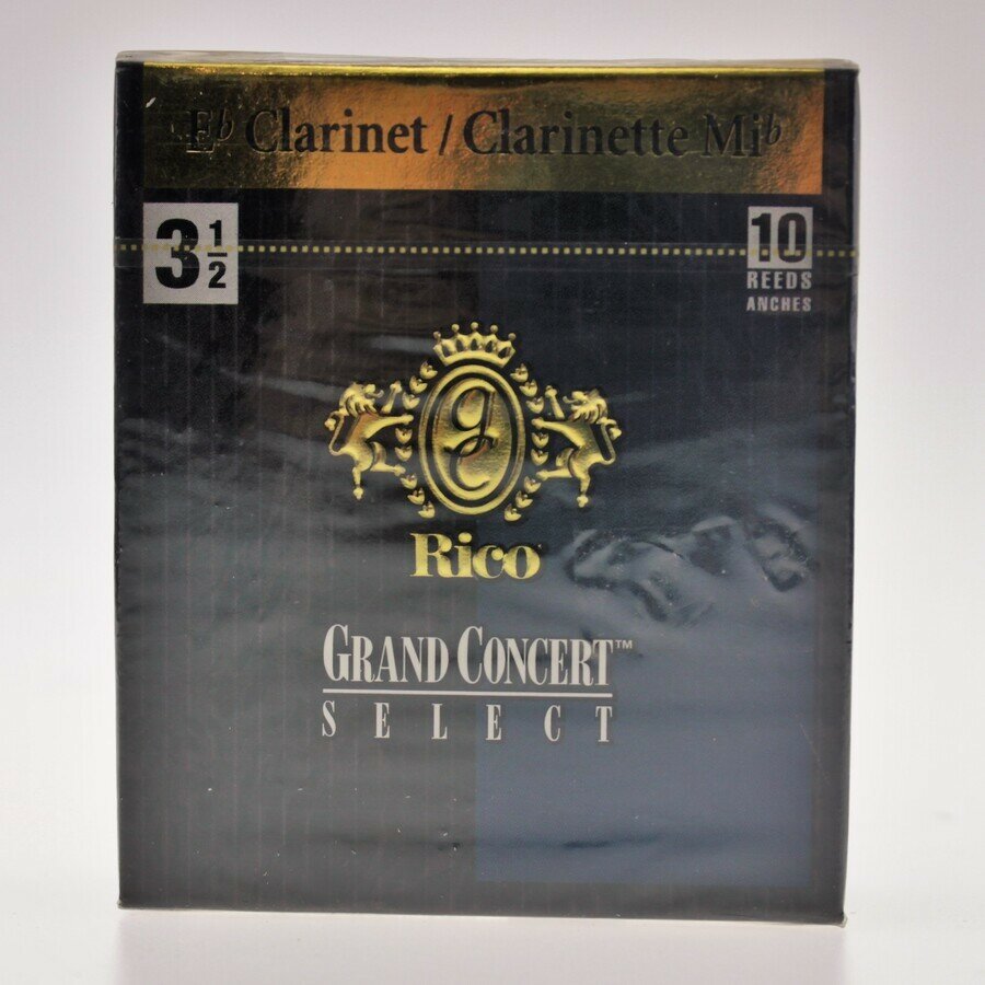 Трости для Eb-Mib-кларнета 10 шт, размер 3 1/2, GrandConcert select, Rico