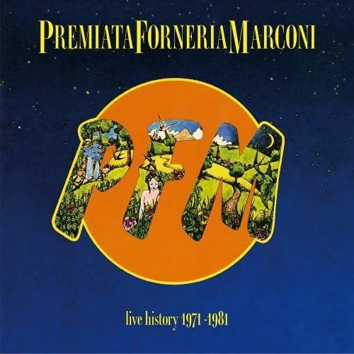 PREMIATA FORNERIA MARCONI Premiata Forneria Marconi - Live History 1971-1981 (8CD+Promo Box)