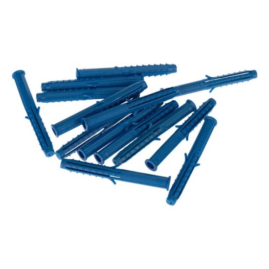 Дюбель распорный Kranz 6х35, синий, 50 шт.