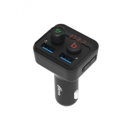 FM-трансмиттер Ritmix FMT-B100 черный MicroSD BT USB