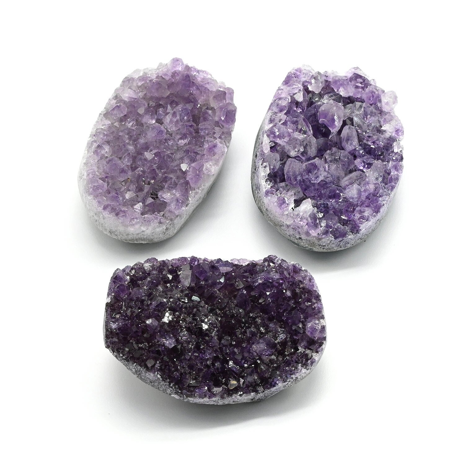 Друза аметистовая овал 30*40мм,25г .